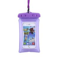 China Universal Waterproof Cell Phone Pouch Clear Floating Waterproof Phone Case Lanyard for sale