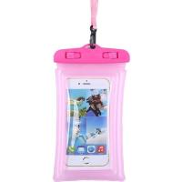 China Universal Waterproof Cell Phone Pouch Clear Floating Waterproof Phone Case Lanyard for sale