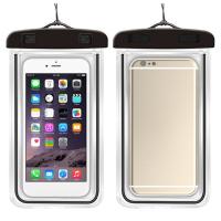 China Universal PVC Waterproof Phone Pouch IPX8 Certified Dry Bag for Smartphones up to 7 Inches for sale