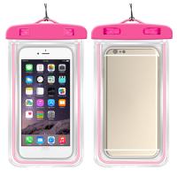China Universal PVC Waterproof Phone Pouch IPX8 Certified Dry Bag for Smartphones up to 7 Inches for sale
