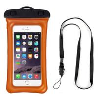 China Floatable Waterproof Cell Phone Pouch Cases Dry Cover Underwater Phone Bag for sale