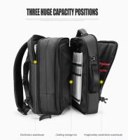 China 43.5cm Business Laptop Backpack OEM Multi Function Smart Backpack For Travelling for sale