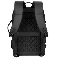 China Men 17.3 Inch Water Resistant Nylon Laptop Backpack Black 32x11x45 cm for sale