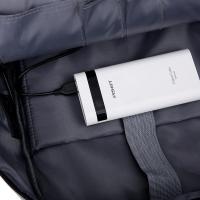 China 15.6 Inch Business Travel Laptop Backpack Nylon USB Charging 40x12x30cm for sale