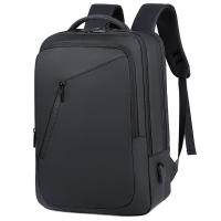 China Black BSCI Business Laptop Backpack 41x30x12 cm Water Resistant Oxford Nylon ODM for sale