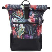 China Recycled Waterproof Roll Top Backpack 17.7 Inch Casual Roll Top Travel Backpack for sale
