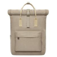 China Canvas Custom Logo Waterproof Rolltop Bag 40cm Rolltop Laptop Backpack for sale