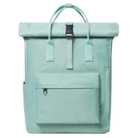 China Canvas Custom Logo Waterproof Rolltop Bag 40cm Rolltop Laptop Backpack for sale