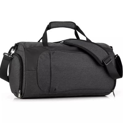 China Polyester Anti Theft Travel Gym Bag 65L with Wet Pocket Shoe Compartment for sale