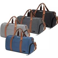 China Unisex Anti Theft Travel Bag 65L Waterproof Duffle Luggage Trolley Polyester for sale