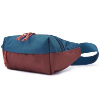 China Waterproof Polyester Fanny Waist Pack 31-52 Inch Adjustable Sling Crossbody Bag for sale
