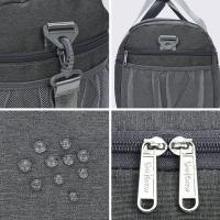 China 18 Inch Anti Theft Travel Duffle Bag with Shoe Compartment Wet Pocket 600D for sale