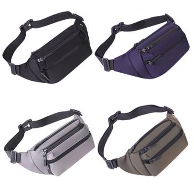 China Outdoor Waterproof Waist Bag OEM Custom Logo Running Belt Fanny Pack 34x15 cm for sale