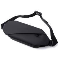 China Waterproof Fanny Pack Waist Bag 36x15x5cm Unisex Crossbody Sling Chest Bag for Travel Hiking for sale