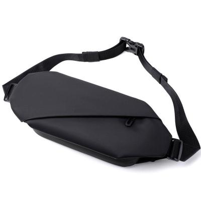 China Waterproof Fanny Pack Waist Bag 36x15x5cm Unisex Crossbody Sling Chest Bag for Travel Hiking for sale