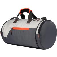 China Oxford Round Travel Duffle Bag 38x24x24cm with Shoe Compartment for Men Women for sale