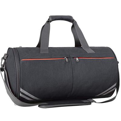China Lightweight Anti Theft Travel Gym Duffle Bag 35L with Shoe Compartment Wet Pocket for sale