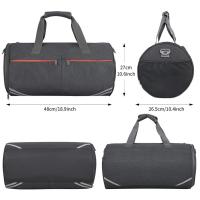China Lightweight Anti Theft Travel Gym Duffle Bag 35L with Shoe Compartment Wet Pocket for sale