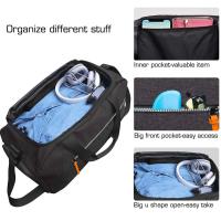 China Simple Plain Anti Theft Travel Bag Lightweight Waterproof Bag Polyester for sale