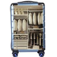 China 20 Inch ABS Waterproof Travel Luggage Trolley Case with Password Lock and Universal Wheels for sale