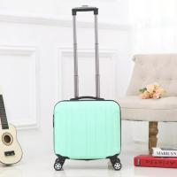 China Waterproof ABS Hardshell Carry On Luggage 18 Inch with Lock for Travel for sale