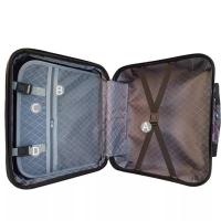 China Waterproof ABS Hardshell Carry On Luggage 18 Inch with Lock for Travel for sale