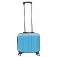 China Waterproof ABS Hardshell Carry On Luggage 18 Inch with Lock for Travel for sale