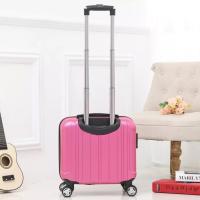 China Waterproof ABS Hardshell Carry On Luggage 18 Inch with Lock for Travel for sale