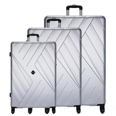 China Custom Waterproof Travel Luggage Sets Accessory ABS Hard Shell Trolley Suitcase for sale
