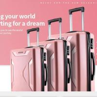China Polyester Lining Hard Shell Luggage Set 24''  Trolley Suitcase Tsa Luggage Lock 3 Pcs Pp Carry On for sale