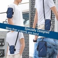 China Waterproof PU Small Crossbody Cell Phone Purse Lightweight Shoulder Bag Wallet 7.1x3.7 Inches for sale