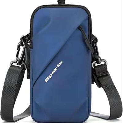 China Waterproof PU Small Crossbody Cell Phone Purse Lightweight Shoulder Bag Wallet 7.1x3.7 Inches for sale