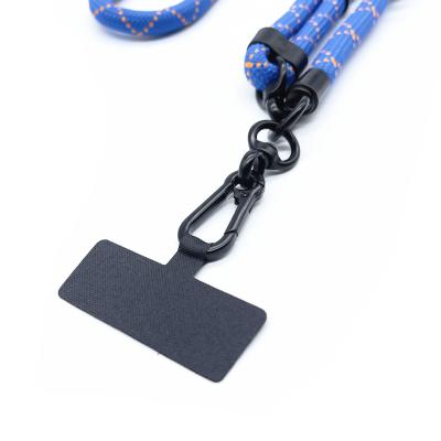 China OEM Silicone Phone Sling Lanyard Universal Key Chain 60cm PPM Cord Rope for sale