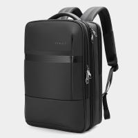 China Men's Business Travel Laptop Briefcase Bag RFID Full Open 15.6 Inch Black for sale