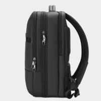 China Men's Business Travel Laptop Briefcase Bag RFID Full Open 15.6 Inch Black for sale