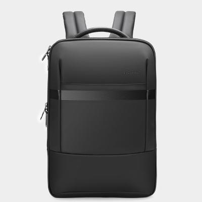 China Men's Business Travel Laptop Briefcase Bag RFID Full Open 15.6 Inch Black for sale