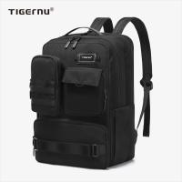 China TIGERNU Waterproof Laptop Backpack 17.3 Inch Anti Theft Travel Oxford Fabric 32x20x47cm for sale