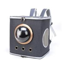 China Breathable Pet Carrier Cat Kitten Dog Backpack Astronaut Capsule Window Backpack for sale