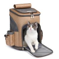 China Waterproof Canvas Pet Carrier Bag Travel Trolley 10pcs MOQ Custom Logo for sale