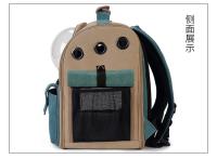 China Portable Pet Carrier Backpack Transparent Capsule Breathable Travel Bag for Cats Dogs Birds 40x30x20cm for sale