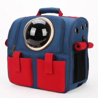 China Portable Pet Carrier Backpack Transparent Capsule Breathable Travel Bag for Cats Dogs Birds 40x30x20cm for sale