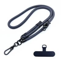 China Adjustable Neck Long Phone Strap Shoulder Crossbody Custom Round Thick Mobile for sale