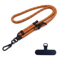 China Adjustable Neck Long Phone Strap Shoulder Crossbody Custom Round Thick Mobile for sale