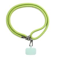 China ODM Universal Phone Lanyard Adjustable Nylon Neck Phone Strap With Patch Metal for sale