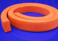 China Insulation Silicone Sponge Rubber Strips Atmospheric Oxidation Resistance for sale