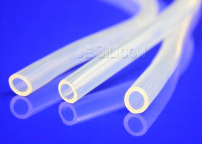 China 200℃ Resistance Medical Grade Silicone Tubing , Clear Silicone Hose No Smell for sale