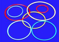 China Smooth Surface Molded Silicone Parts , Durable Soft Rubber O Rings Mothproof for sale