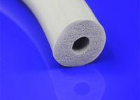 China 100% Silica Gel Hollow Flexible Foam Tubing Uniform Density Strict Testing for sale