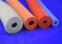 China 100% Silica Gel Hollow Flexible Foam Tubing Uniform Density Strict Testing for sale
