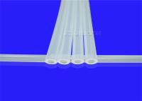 China Water Repellent Soft Flexible Silicone Tubing , High Heat Silicone Tubing for sale